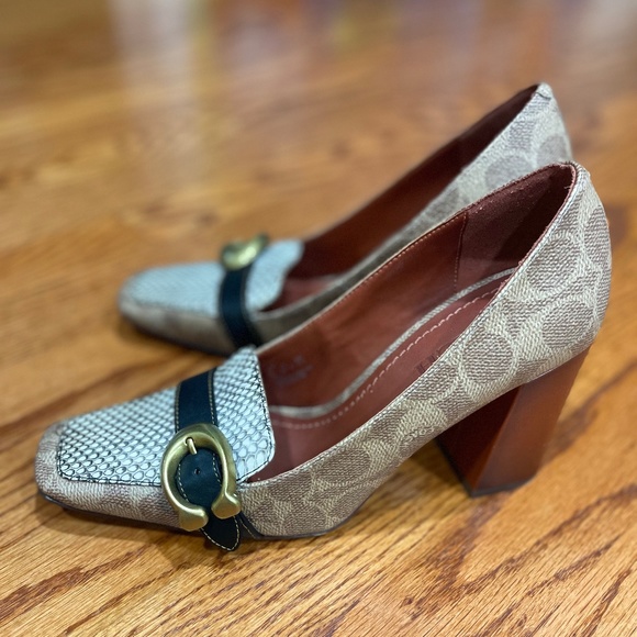 Coach | Shoes | Coach Block Heel | Poshmark